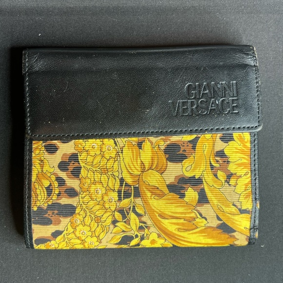 Versace | Bags | Authentic Vintage Gianni Versace Wallet | Poshmark